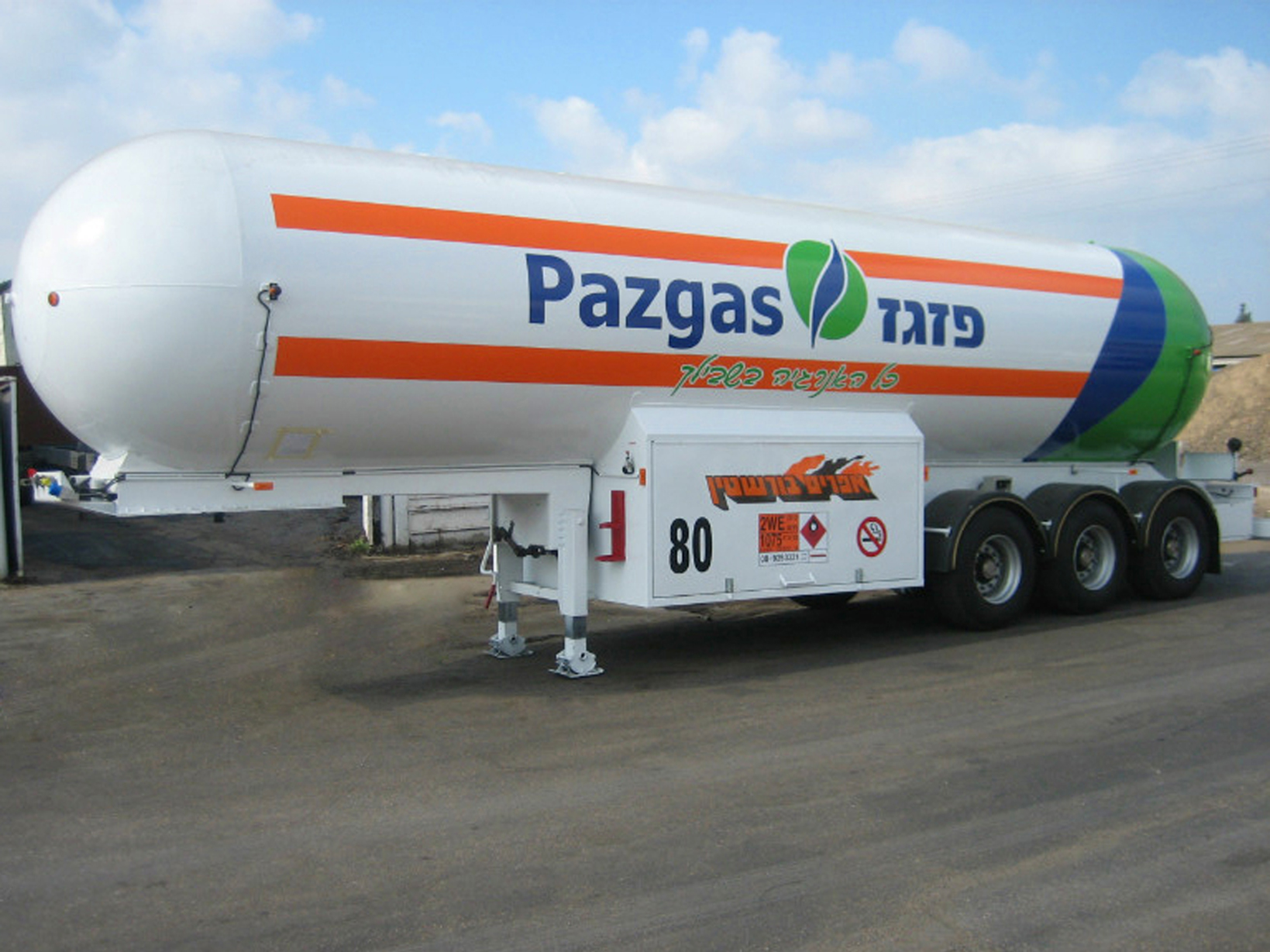 Tankers for conveying LPG, propylene / propane | Shavit group